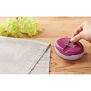 CLOVER Magnet Pin Caddy, Bordeaux, 4 Height x 31 Length x 1.4 Width