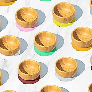 Avanchy® Baby Bowls with Suction. Food Set for Babies Kids Toddler Boys Girl + Travel Baby Silicone Spoon. Fits Feeding High Chair Table, Gray