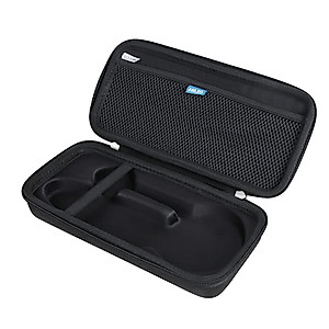 Anleo Hard Travel Case for 3M Littmann Classic III Monitoring, Lightweight II S.E, MDF Acoustica Deluxe Stethoscope (Only Case) (Black)