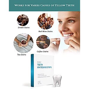 Professional Effects Teeth Whitening Strips 20 Treatments, 40 Strips, Teeth Whitening Kit Gel Products for Sensitive Teeth, Removes Coffee, Tea & Tobacco Stains