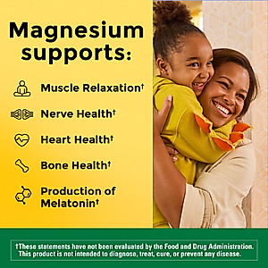 Nature Made Magnesium L-Threonate with Vitamin C & Vitamin D3, Provides 130 mg of Magnesium from 1800 mg Magnesium L Threonate, Cognitive Support Magnesium Supplement, 90 Capsules, 30 Day Supply
