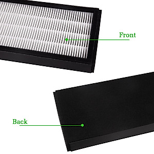 I clean Filter C Replacement Guardian FLT5250PT, Hepa Filter for FLT5000/FLT5111Series Air Purifiers AC5000, AC5000E, AC5350B, AC5300B Series(2 Pcs Hepa Filter C&6 Pcs Carbon Pre Filters