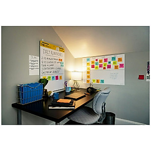Post-it Super Sticky Easel Pad, 25 x 30 Inches, 30 Sheets/Pad, 2 Pads (560), Large White Grid Premium Self Stick Flip Chart Paper, Super Sticking Power