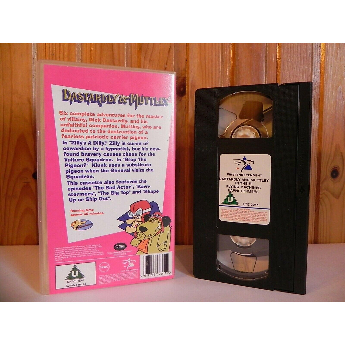 Dastardly And Mutley: Barnstormers - Hanna-Barbera - Animated - Children's - VHS