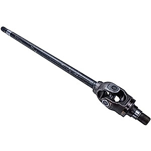 Detroit Axle - Front 2pc U-Joint CV Axles for 2005-2014 Ford F-250 F-350 Super Duty, 2 U-Joint CV Axles Assembly 2006 2007 2008 2009 2010 2011 2012 2013 Replacement