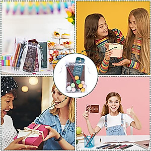 120 Pieces Bible Gifts Set Include 30 Bible Verses Bookmarks Christian Book Markers 30 Scripture Ballpoint Pens 30 Christian Notebooks 30 White Organza Bags for Women Men School Office Church Supplies