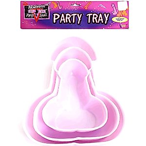 Forum Novelties Outta Control Bachelorette Party Collection 3-Piece Pecker Trays