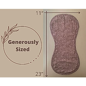 Leyl&Ari Muslin Burp Cloths | Organic Cotton Burping Cloths for Babies | Gender Neutral Burping Rags | Newborn Essentials