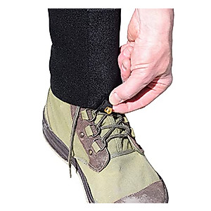 Mt. Sun Gear Fishing Boot Gravel Guard Keeps Dirt, Weeds, Rocks Out of Your Wading Boots. (2 Pairs)