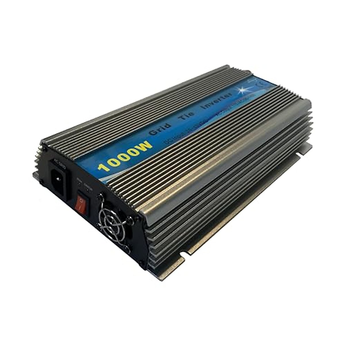 KRXNY 1000W Grid Tie Inverter 20-45V DC Input 110V AC Output Stackable MPPT Pure Sine Wave Solar Power for 24V 30V 36V Solar Panel