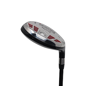 Big & Tall Men's (+1" Longer Than Standard Length) #1 iDrive 13° Driving One Iron Wood Hybrid Driver Right Handed Premium Ultra Forgiving Regular Flex Graphite Shaft Tour Velvet Grip
