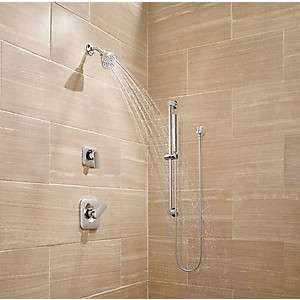 Moen Round Chrome Drop Ell Handheld Shower Wall Connector, A725