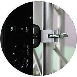 2Pack Clamps for Lights Stage Lighting Equipment & Accessories, Lighting O Clamps Dj Light Pole Clamp Quick Release Truss Clamp, 35mm Mounting Bracket Stage Light Clamp Moving Head Light Hooks Clamps