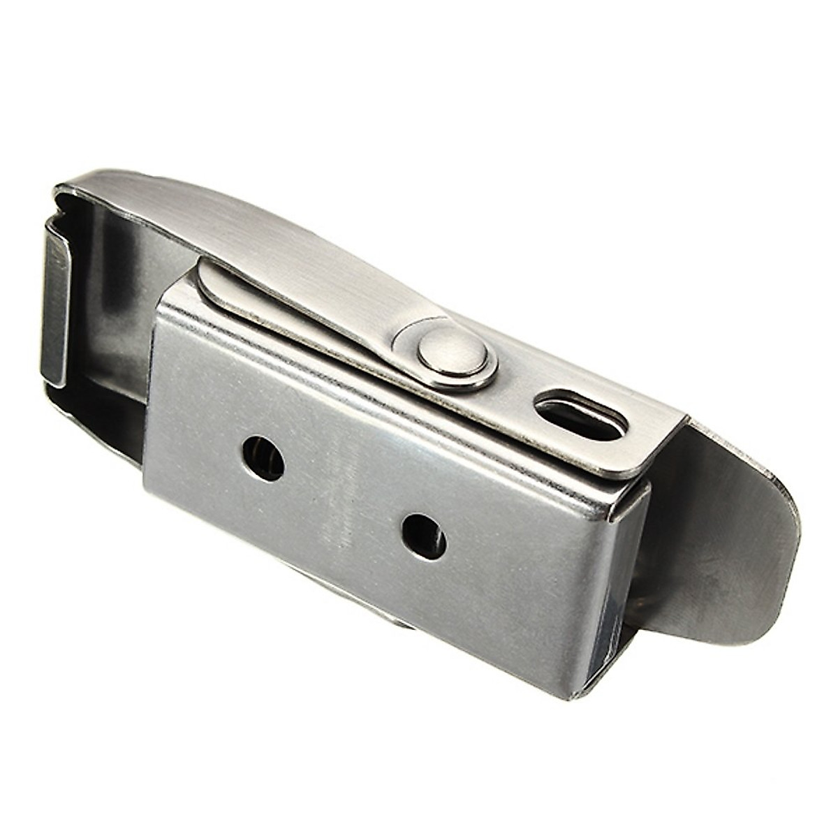 304 Stainless Steel Concealed Toggle Latch Safety Catch Key Locking Spring Loaded Zevenmart