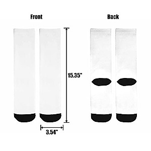 Custom Face Socks for Men Women with Dog Cat Pet Lover Photo, Personalized Funny Crew Socks with Pictures Christmas Anniversary Birthday Gifts for Boyfriend Girlfriend Mom Dad