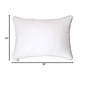 Sealy Pillow, Clean Luxury Slumber Bed Pillow with Hypoallergenic Fiberfill, King Pillows - 2 Pack