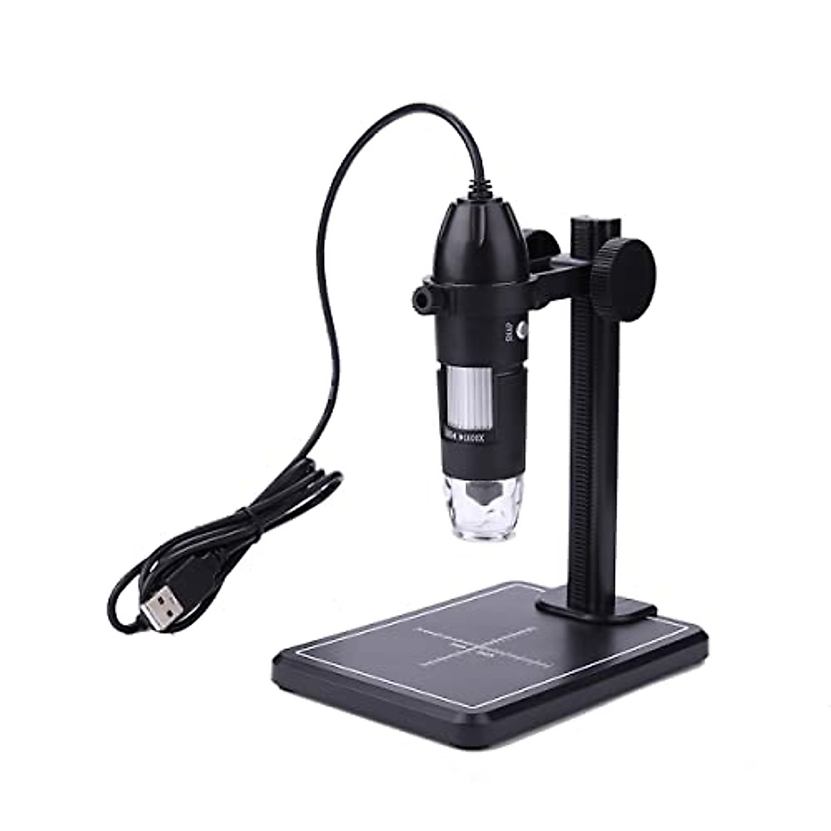 Handheld Digital Microscope Accessories 1600X USB Digital Microscope 8 LEDs 2MP Electronic Microscope Zoom Camera Magnifier Lift Stand Adapter Microscope Accessories