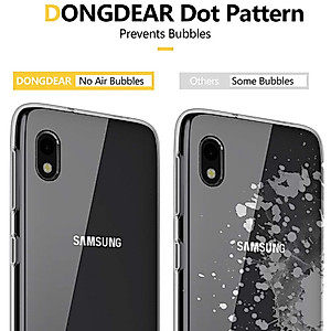 for Samsung Galaxy A10e Clear Case Slim Thin Flexible Silicone Soft Skin TPU Gel Scratch Resistant Rubber Shockproof Highly Transparent Protective Cases Cover for Galaxy A10e (Crystal Clear)