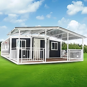 40Ft 20 Ft Luxury Modern Prefabricated Container House Prefab Mobile Tiny Modular Homes Houses with Terrace