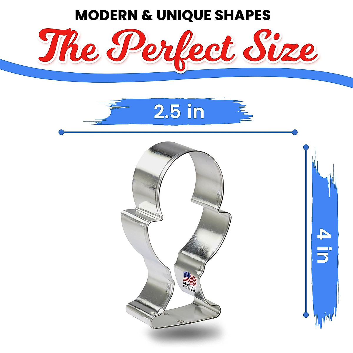 Foose Chalice Cookie Cutter 4 Inch –Tin Plated Steel Cookie Cutters – Chalice Cookie Mold
