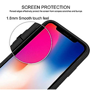 JIATAY for iPhone 14 Pro Max Case with Phone Lanyard Crossbody, Silicone Universal Lanyard Adjustable Neck Strap Protective Cases for iPhone 14 Pro Max(Black)