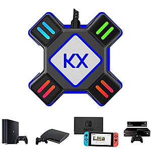 JZW-Shop Keyboard Mouse Converter for PS4/N-Switch/PS3/Xbox One, USB Mouse Keyboard Adapter Converter