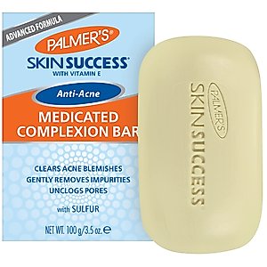 Palmer's Skin Success Eventone Medicated Anti-Acne Complexion Soap Bar, 3.5 Ounces (Pack of 12)