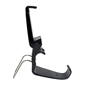 Softmusic Universal Phone Mount Adjustable Gamepad Controller Clip Holder for Xbox One Handle Black
