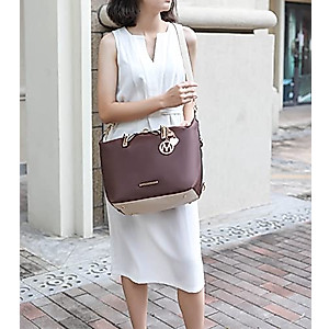 MKF Collection traveling Tote Bag, Shoulder Bag that Converts to Backpack