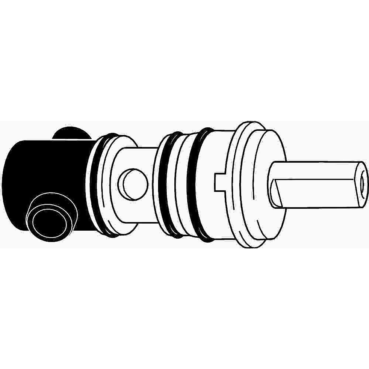 PREMIER GIDDS-163130 Shower Diverter For Three Handle