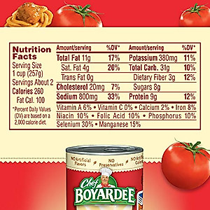 Chef Boyardee Spaghetti and Meatballs, 14.5 oz, 24 Pack
