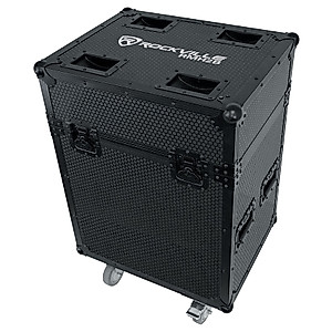 Rockville RMH2B Black Case for Chauvet/American DJ/Martin Moving Head Lights