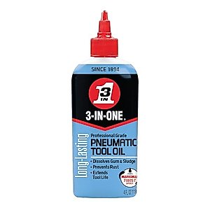 3-IN-ONE Professional Grade Pneumatic Tool Oil, 4 OZ
