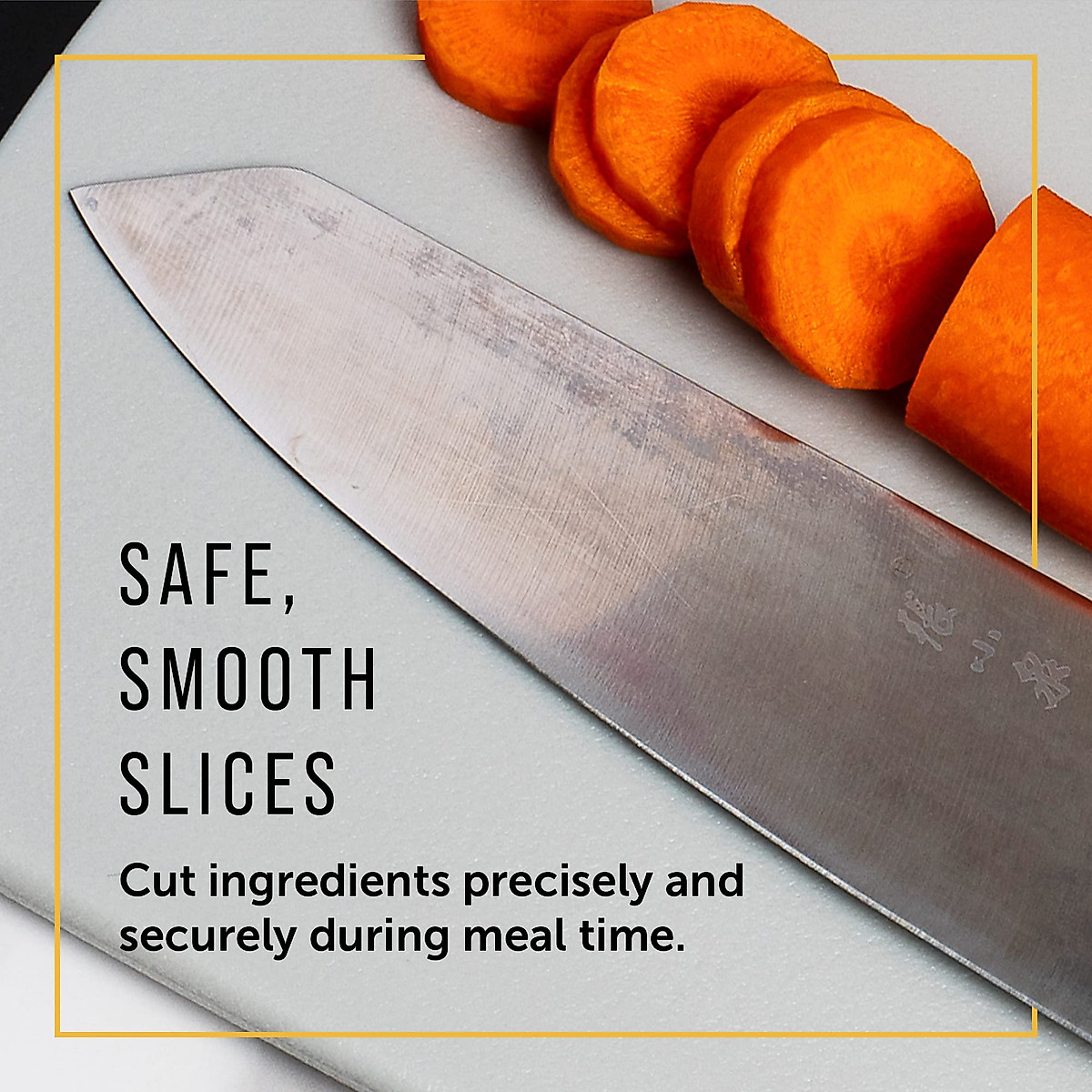 [3-Pack] Mess-Free Meal Prep Chopping Board Set – Food Grade Plastic Board for Safe Meal Prep – Sturdy Cutting Boards for Kitchen Dishwasher Safe – All-Purpose Cutting Board Set with Holder