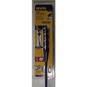 IRWIN IRWIN Tools Flexible Installer Drill Bit with Auger Tip, 3/4-inch Shank, 24-inch Length (1890747)