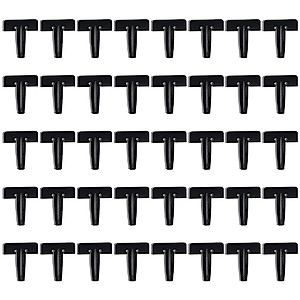 BENECREAT 40Pcs Acrylic Honeycomb Tray Pins, 0.86x0.96inch Laser Engraving Crumb Tray Pins Hold Down Pins with Laser Cutter and Engraver Machine for Accessories Compatible