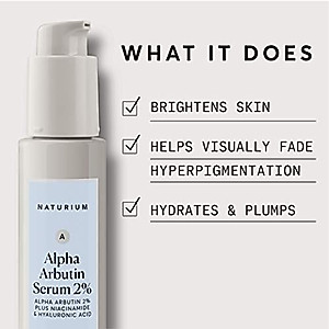 Naturium Ultimate Brightening Bundle, Alpha Arbutin Serum 2%, Vitamin C Complex Serum, & BHA Exfoliant 2%, Anti-Aging Skincare