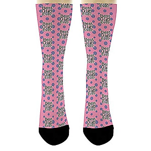 ThisWear Grandmother Gifts Best Gigi Ever Sock for Grandma Clothes Best Gigi Socks 1-Pair Novelty Crew Socks