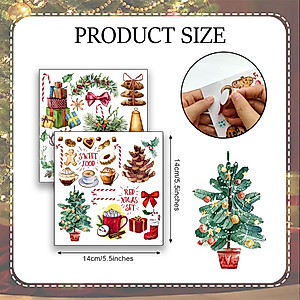 Rub On Transfers for Crafts,9sheets Christmas Rub On Transfers Rub On Transfers for Crafting Clearance Transfers for Crafts Rub Rub On Transfers for Wood Rub On Furniture Transfers Rub On Transfer