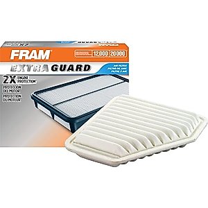 FRAM Extra Guard CA10169 Replacement Engine Air Filter for Select Toyota, Lexus, Pontiac, and Scion Models, Provides Up to 12 Months or 12,000 Miles Filter Protection