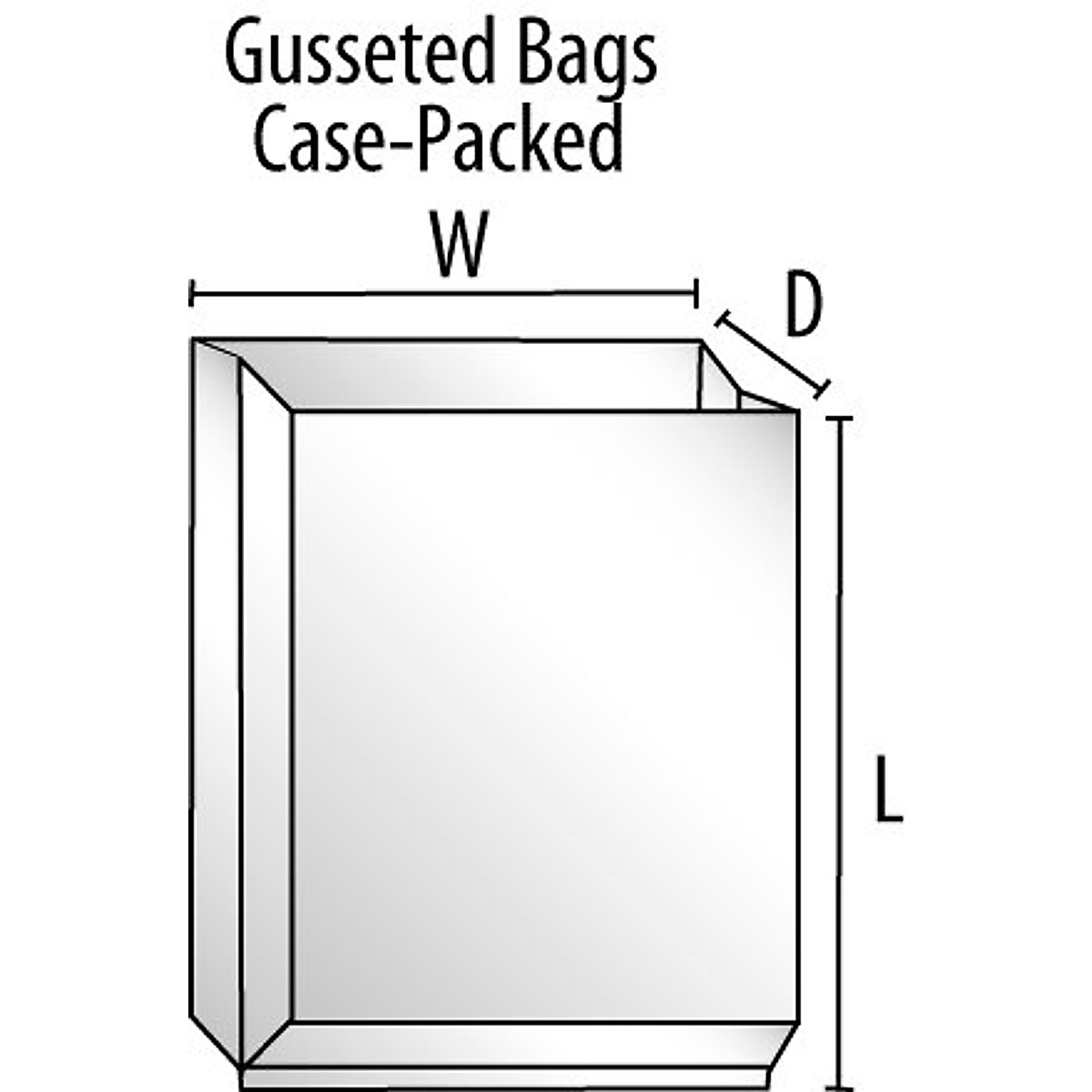 48 X 60 1.5 Mil Clear Pallet Cover Top Sheeting 450/Roll - Laddawn 5935