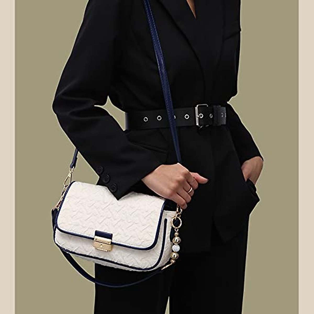 Chloe soo Women Shoulder Bags Soft Hobo Underarm Purse Tote Handbag Retro Classic Purse Buckle Closure 29