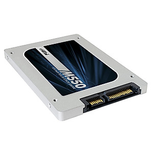 (OLD MODEL) Crucial M550 128GB SATA 2.5" 7mm (with 9.5mm adapter) Internal Solid State Drive - CT128M550SSD1