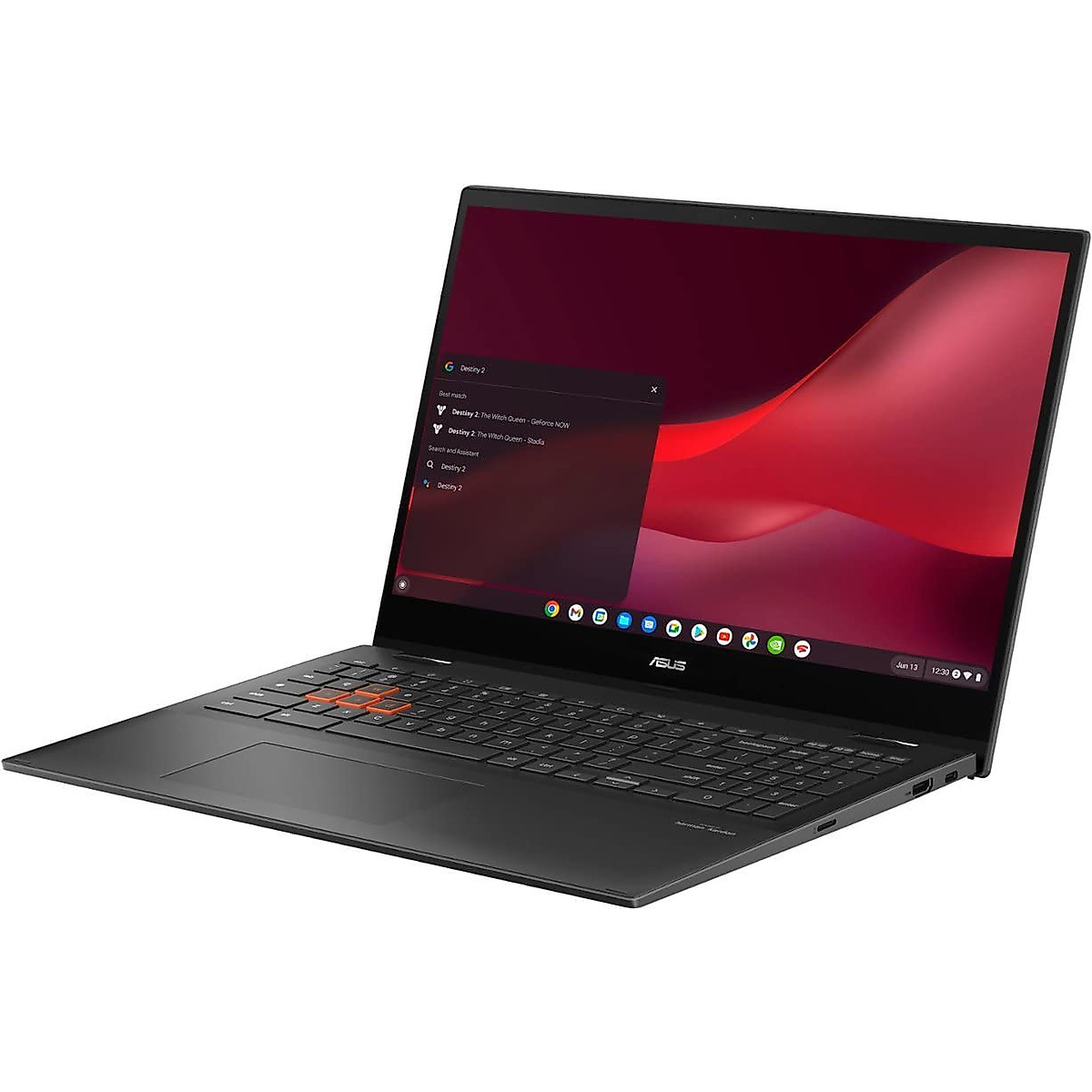 ASUS Cloud Gaming Chromebook Vibe CX55 Flip 15.6" Touchscreen 144Hz FHD 2-in-1 Laptop Computer, Intel Core i5-1135G7 (Beat i7-1065G7), 8GB LPDDR4X RAM, 2TB PCIe SSD, WiFi 6, Chrome OS