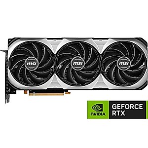 MSI Gaming GeForce RTX 4080 16GB GDRR6X 256-Bit HDMI/DP Nvlink Tri-Frozr 3 Ada Lovelace Architecture Graphics Card (RTX 4080 16GB Ventus 3X OC)