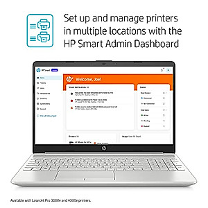 HP LaserJet Pro 4001dne Black & White Printer with HP+ Smart Office Features (Renewed)