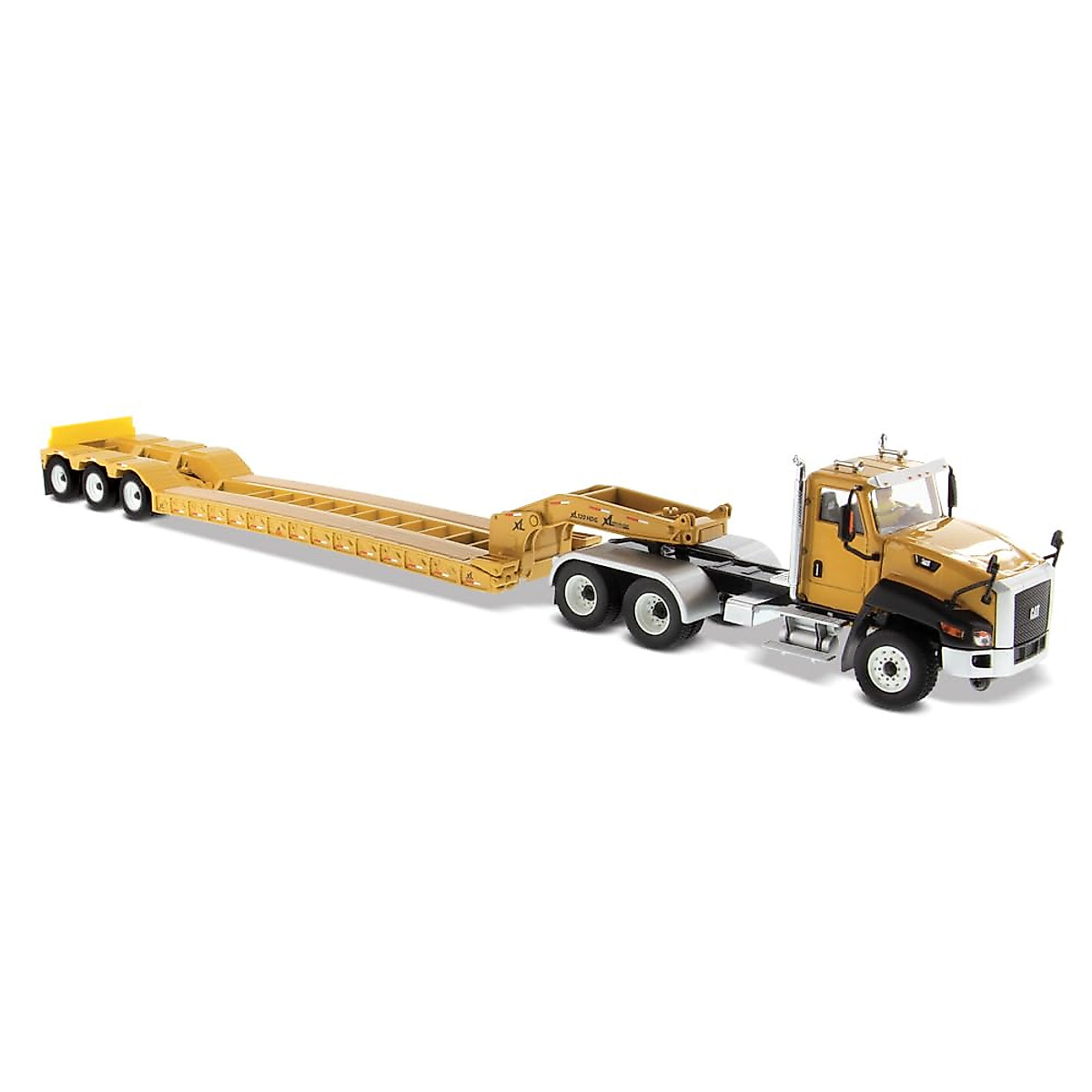 1:50 Caterpillar CT660 Day Cab Tractor with XL120 Low-Profile HDG Trailer - Core Classics Series - 85503C