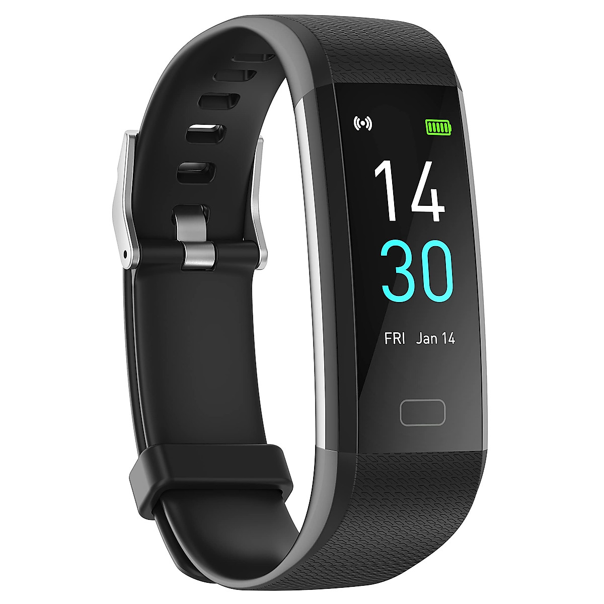 Yihou IP68 Fitness Tracker Waterproof Step Counter Smart Watch Activity Tracker Pedometer Message Reminder Sport Digial Watch for Women Men