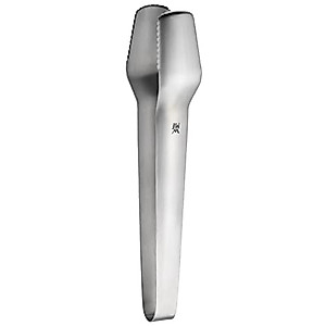 WMF Cromargan 5pc Stainless Steel/Beech Wood “Matrjoshka” bar Gift Set (Jigger, Tongs, Sieve, Pestle, Measure), Dishwasher Safe