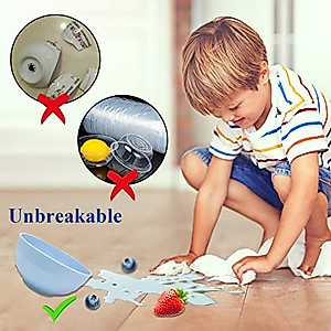 Berglander 26 oz Plastic Bowls Set of 8 Colors, Reusable and Sturdy Unbreakable Bowl for Soup,RSet of 8 Colorsamen, Popcorn,Salad, Drop Resistant Dinnerware BPA Free, Microwave Safe Dishwasher Safe